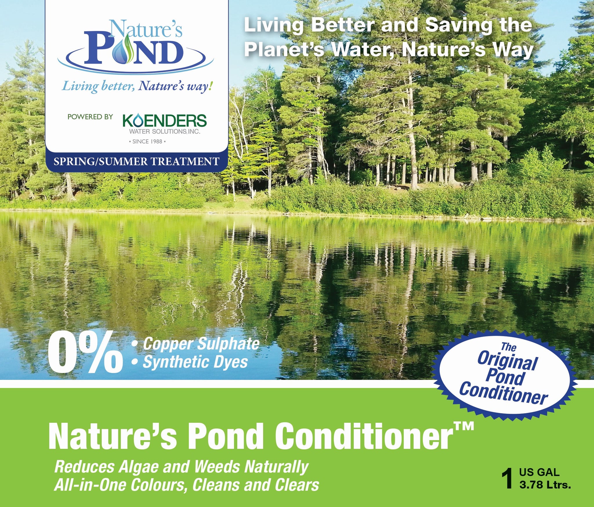 Pond Care Products – Koenders Water Solutions - Canada